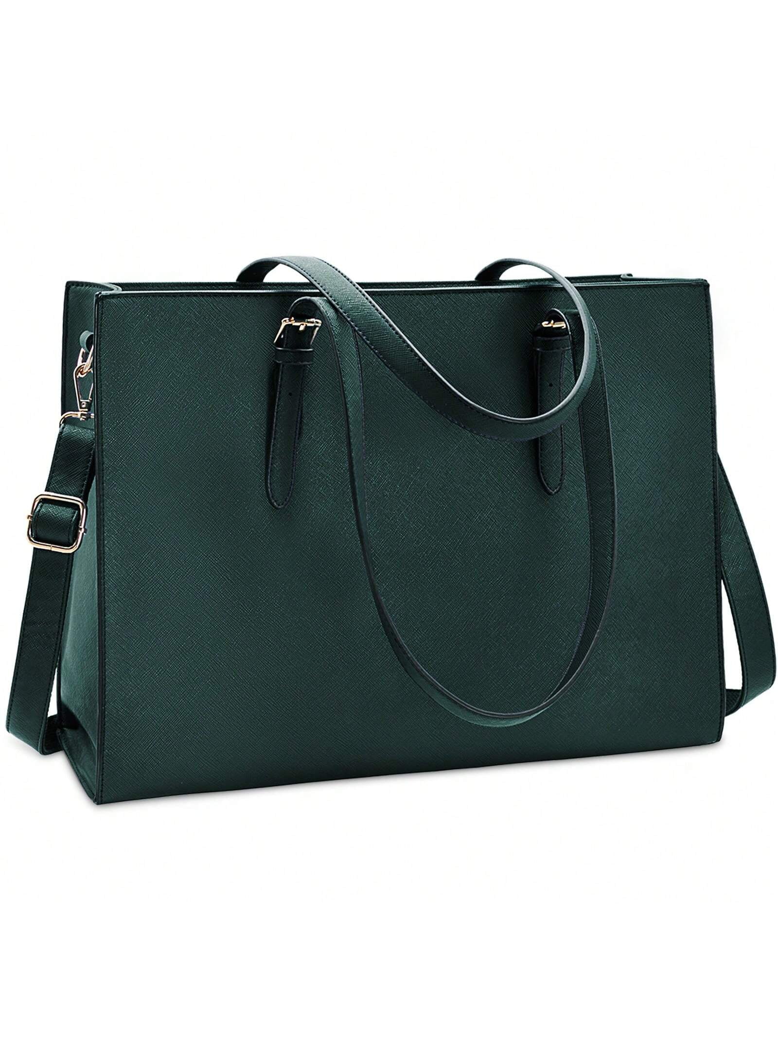 Professional Laptop Bag for Women 15.6 Inch - Waterproof Leather Tote ...