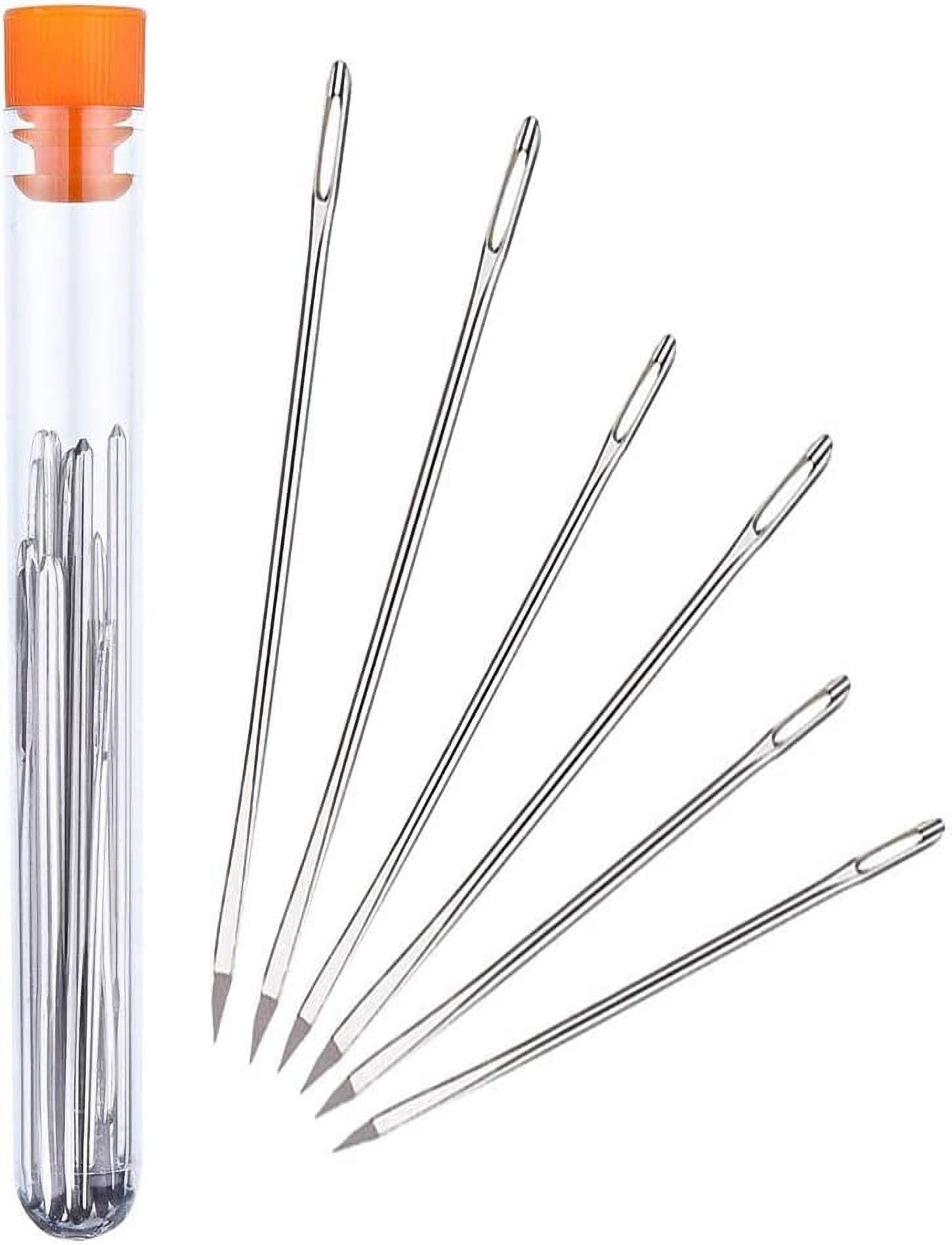 Professional Large-Eye Leather Stitching Needle with 3 Different Sizes ...