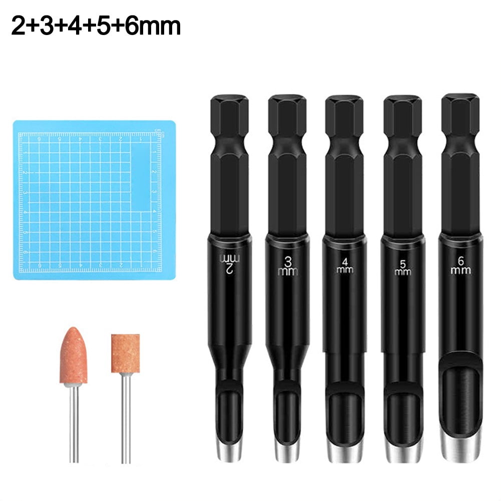 Professional Leather Hole Puncher Featuring Hex Shank for Easy DIY ...