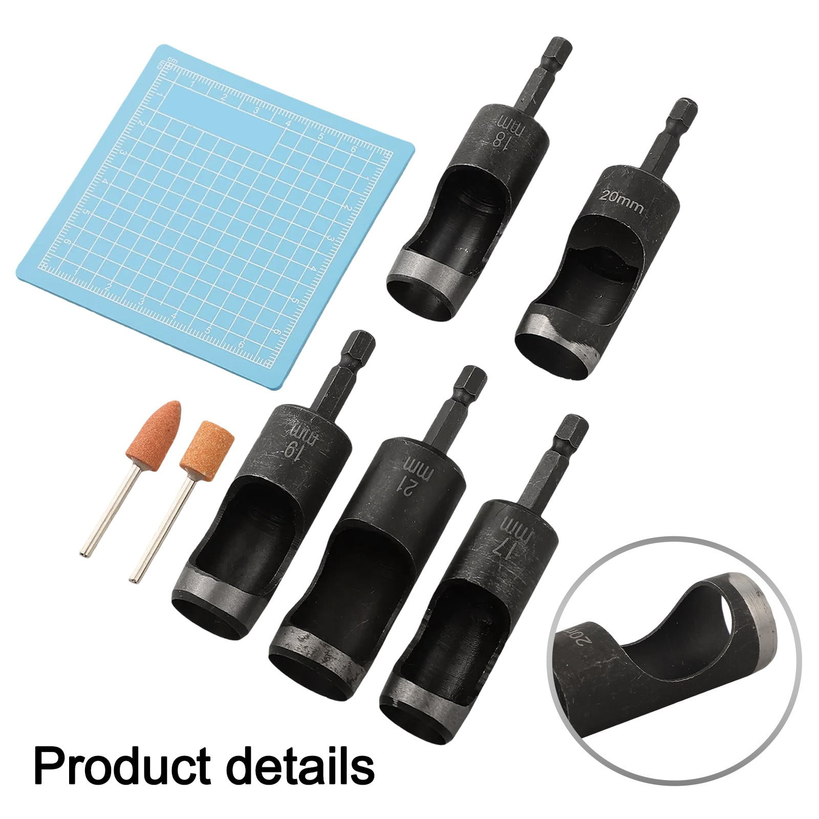 Professional Leather Hole Puncher Featuring Hex Shank for Easy DIY ...