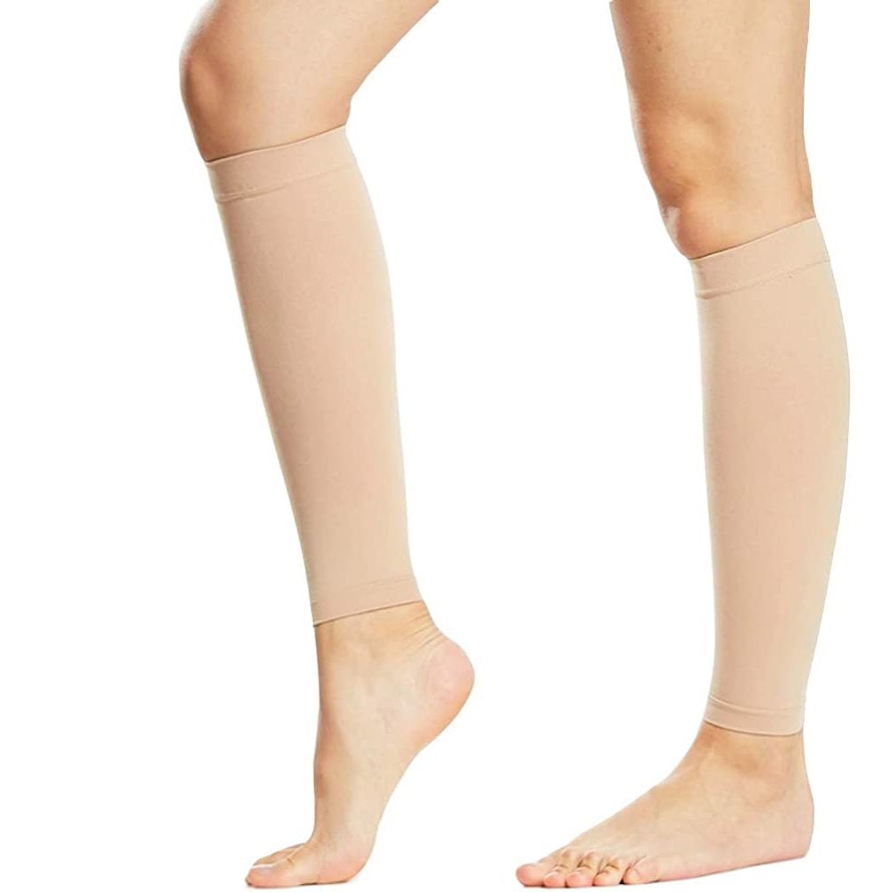 Stylish Leg Compression Sleeves, Seamless Knitted Technology For ...