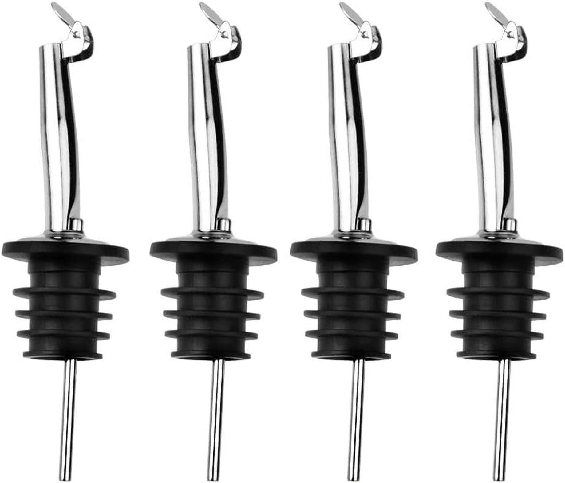 Professional Liquor Bottle Pourers, Stainless Steel Liquid Pour Spout ...