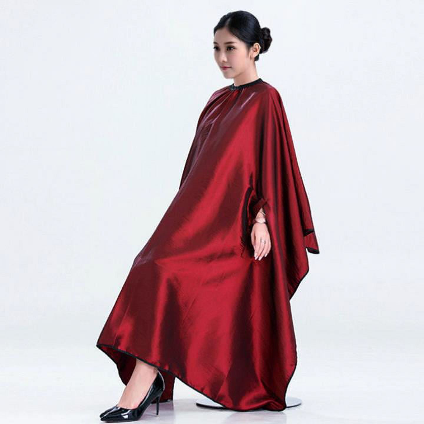 Professional Luxury Salon Hair Cutting Barber Cape Metallic Color ...