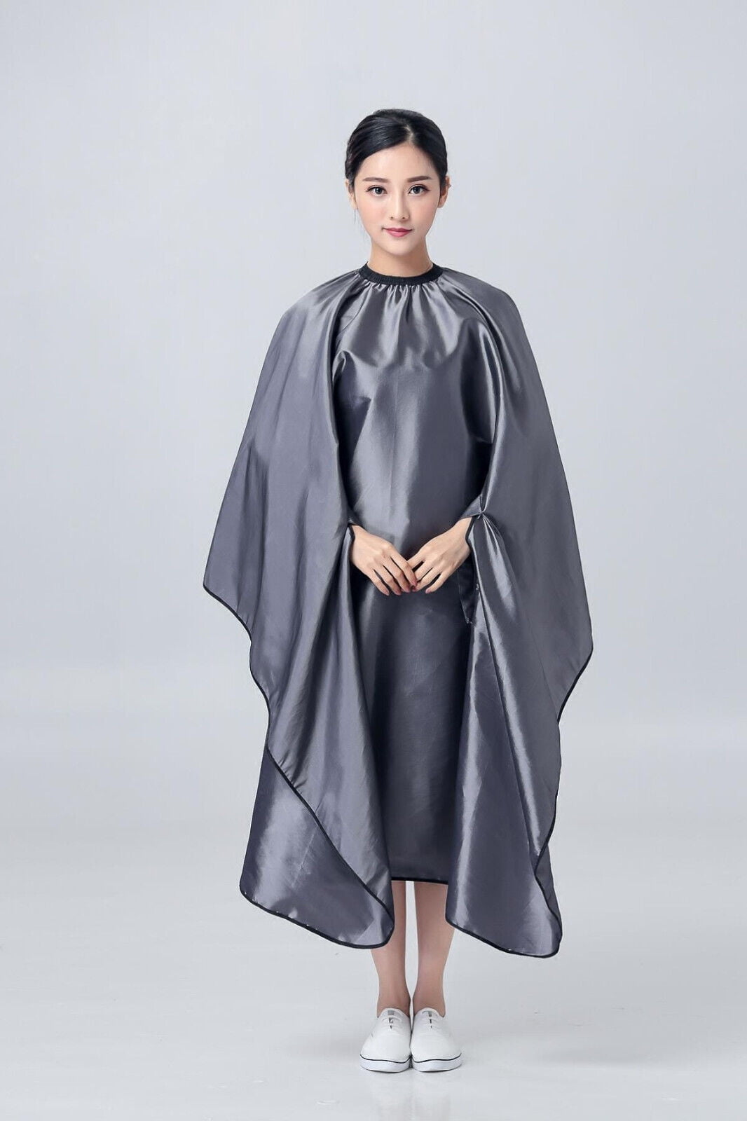 Professional Luxury Salon Hair Cutting Barber Cape Metallic Color ...
