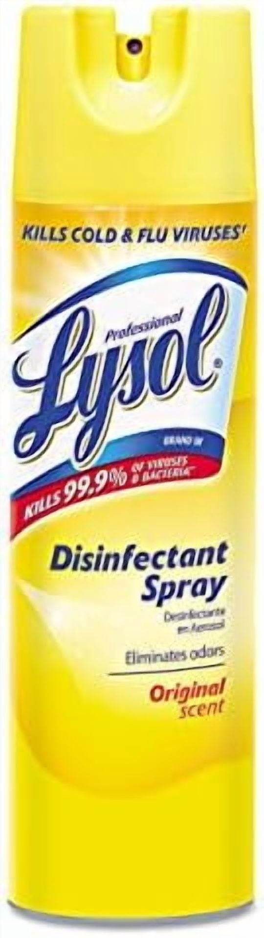 Professional Lysol 04650CT Lysol Disinfectant Spray, 19 oz, 12/CT ...