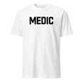 Professional MEDIC Staff First Aid Uniform T-Shirt (White, 2XL ...
