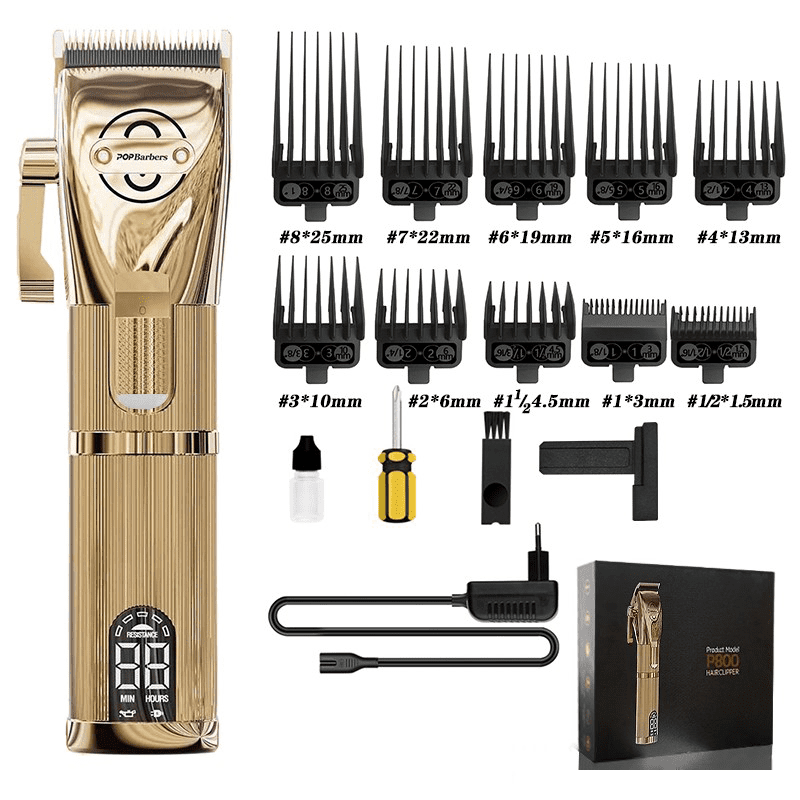 Professional Machine Electric Clipper Salon Accessories Golden P800 ...