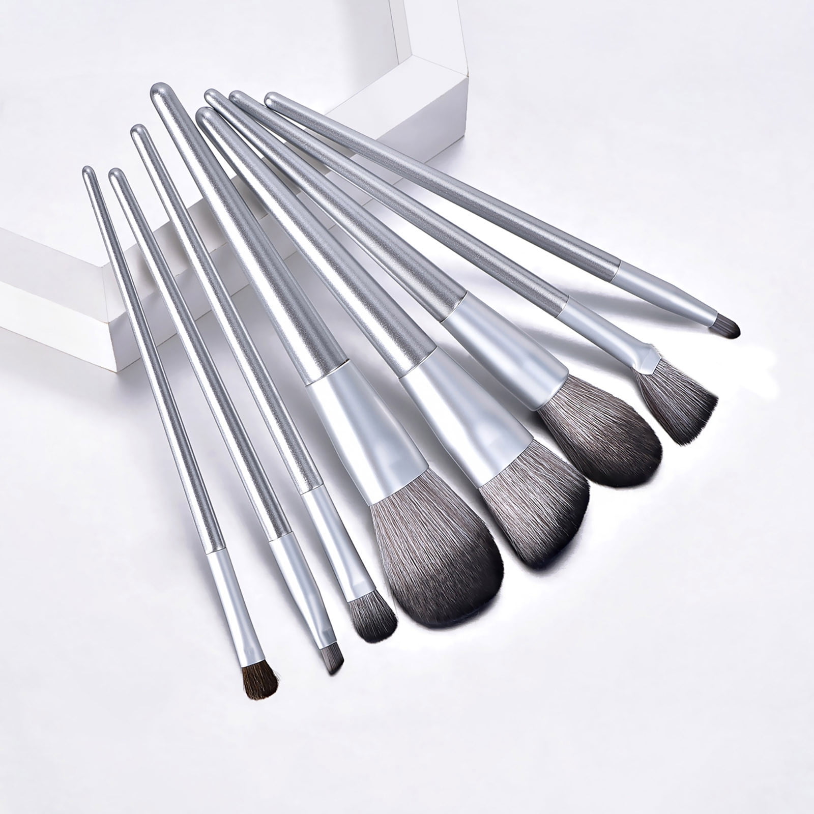 Professional Makeup Brush Set, 8-Piece Horsehair Collection, Soft ...