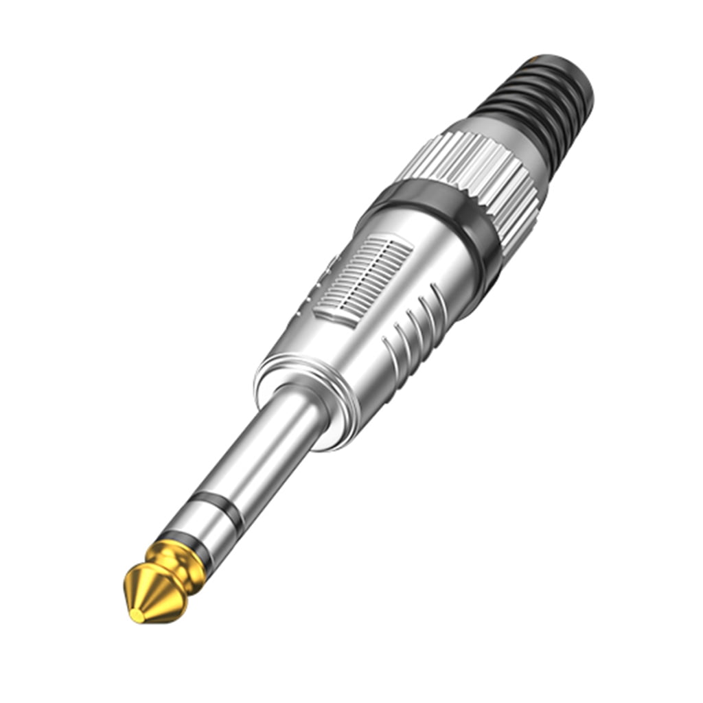 Professional Male Connector 6.35mm 24K 24K Gold Contacts Studio ...