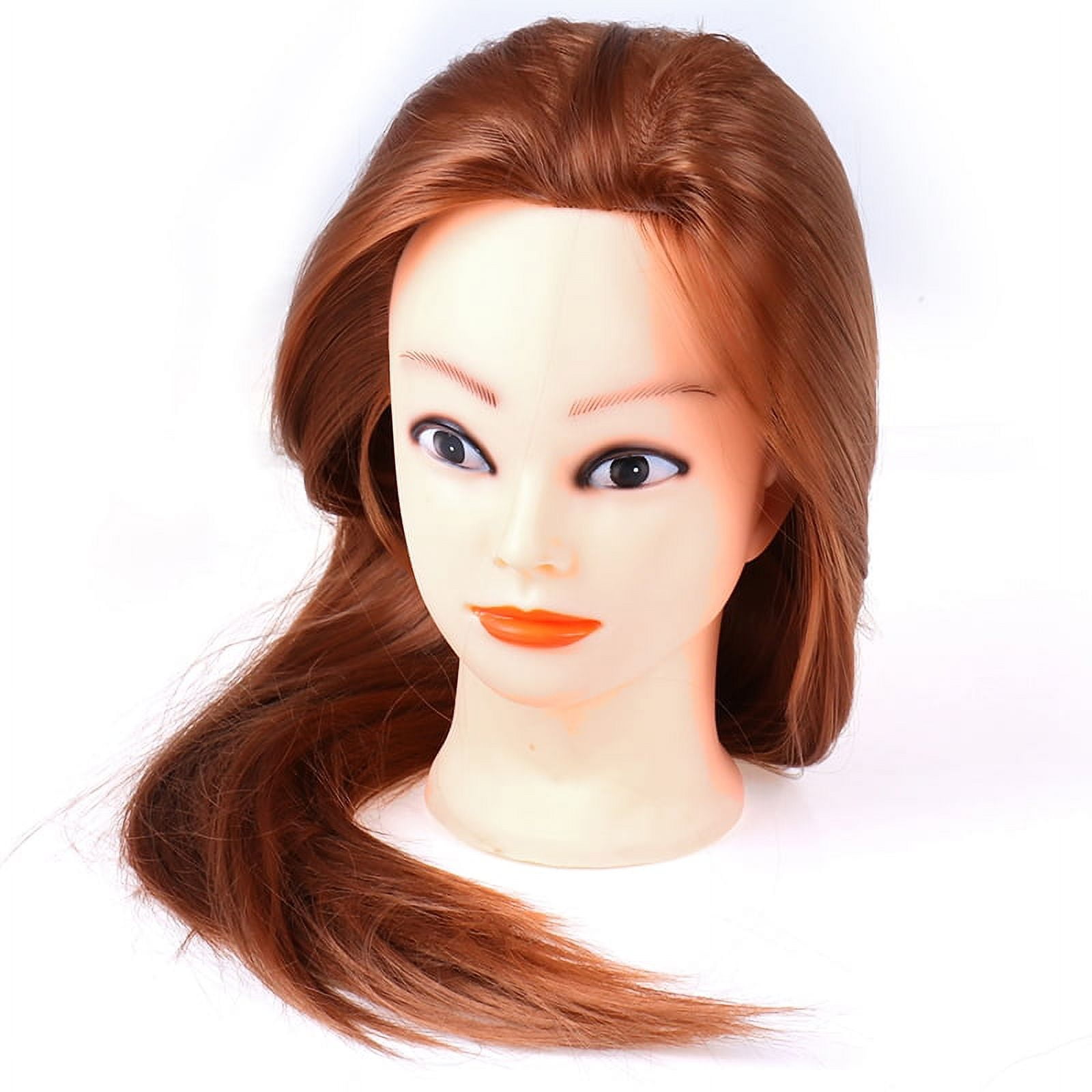 Professional Manequin head Human Hair Barber Practice Hairstyle ...