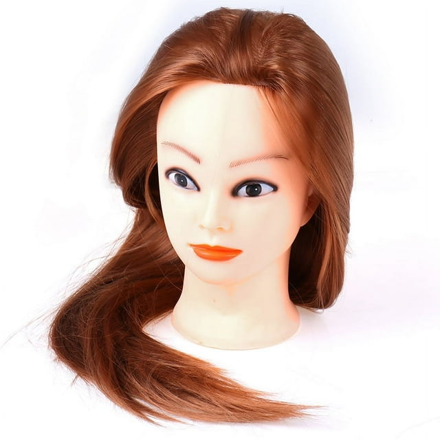 Professional Manequin head Human Hair Barber Practice Hairstyle ...