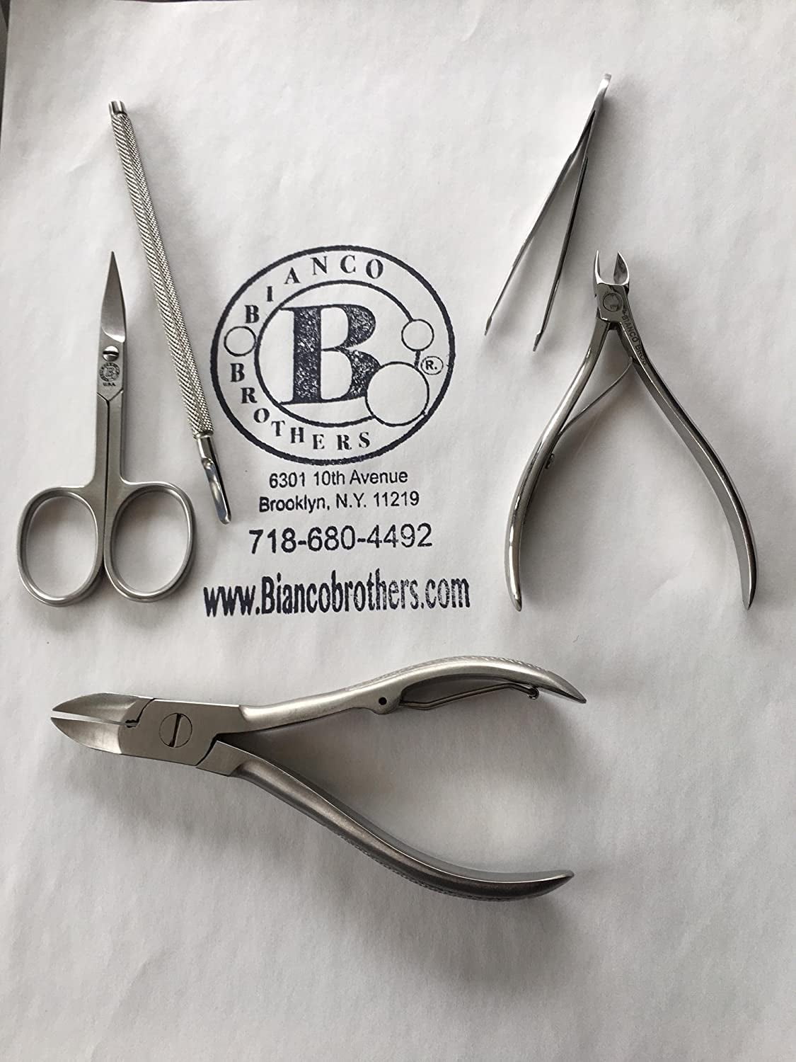 Bianco Brothers Instruments Professional Manicure Kit, Nail Kit ...