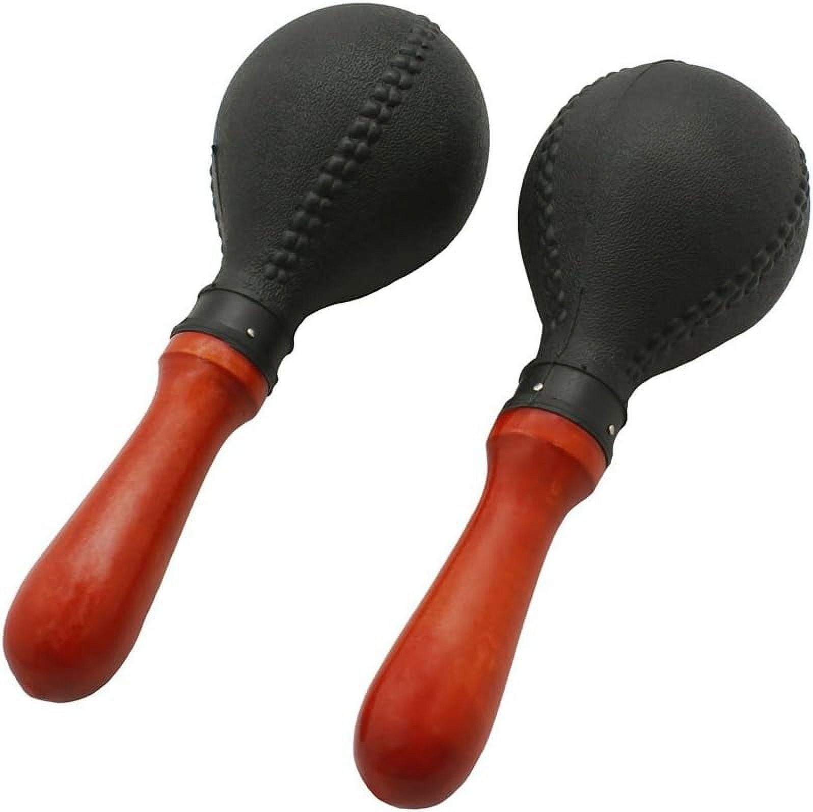 Professional Maracas, Clear and Pleasant Sound Wooden Percussion Instruments with High-quality ...