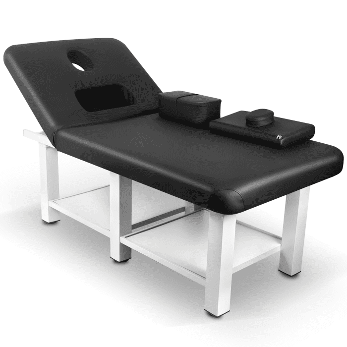 Professional Massage Table, Heavy-Duty Steel Frame Massage Bed, 1150LB ...