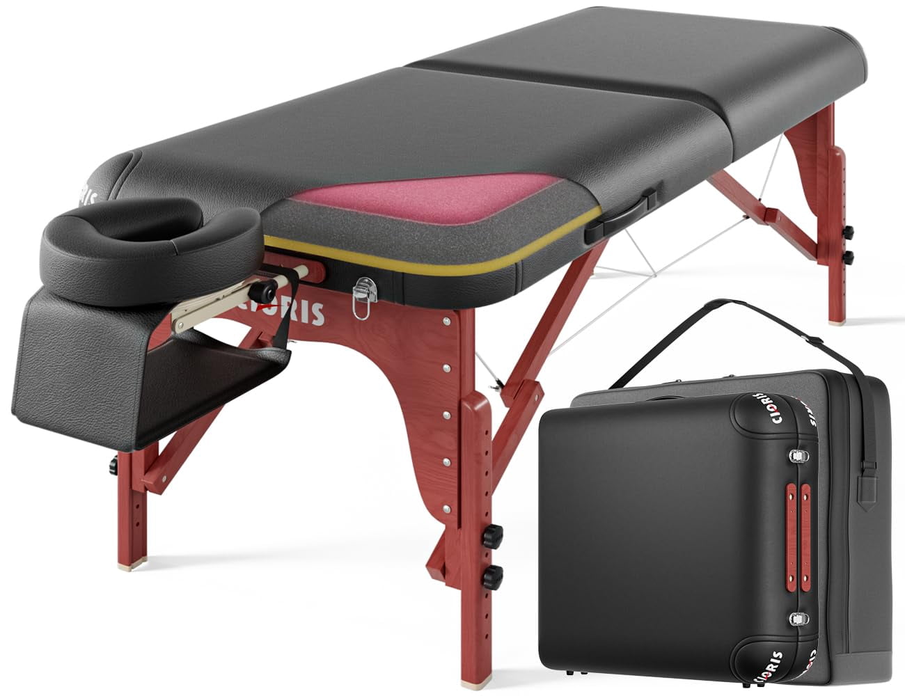 Professional Massage Table Portable Folding Lightweight Facial Solon ...