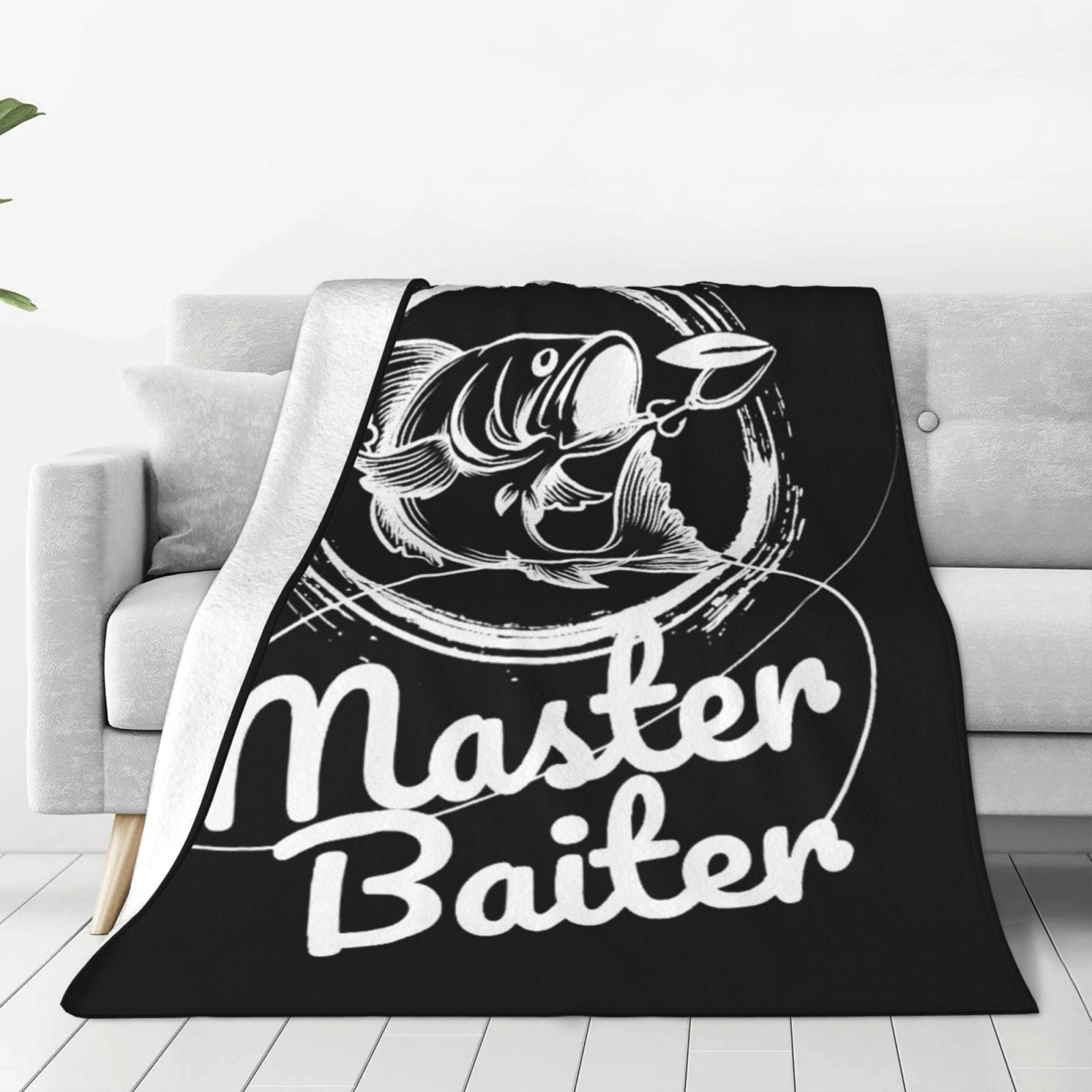 Professional Master Baiter Bed Blanket Fleece Throw Blankets Sofa Plush ...