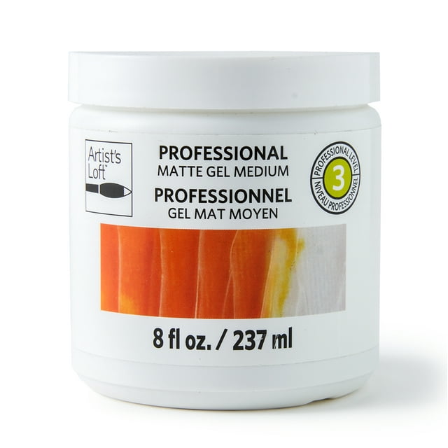 Professional Matte Gel Medium by Artist's Loft™ - Walmart.com