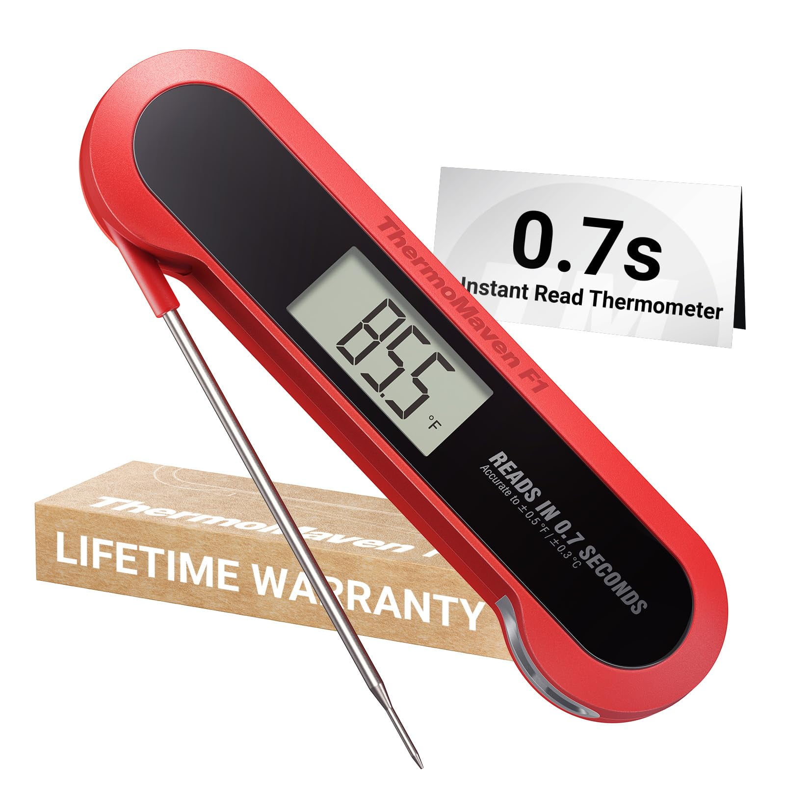 ThermoMaven Professional Digital Meat Thermometer, 0.7S Instant Read ...