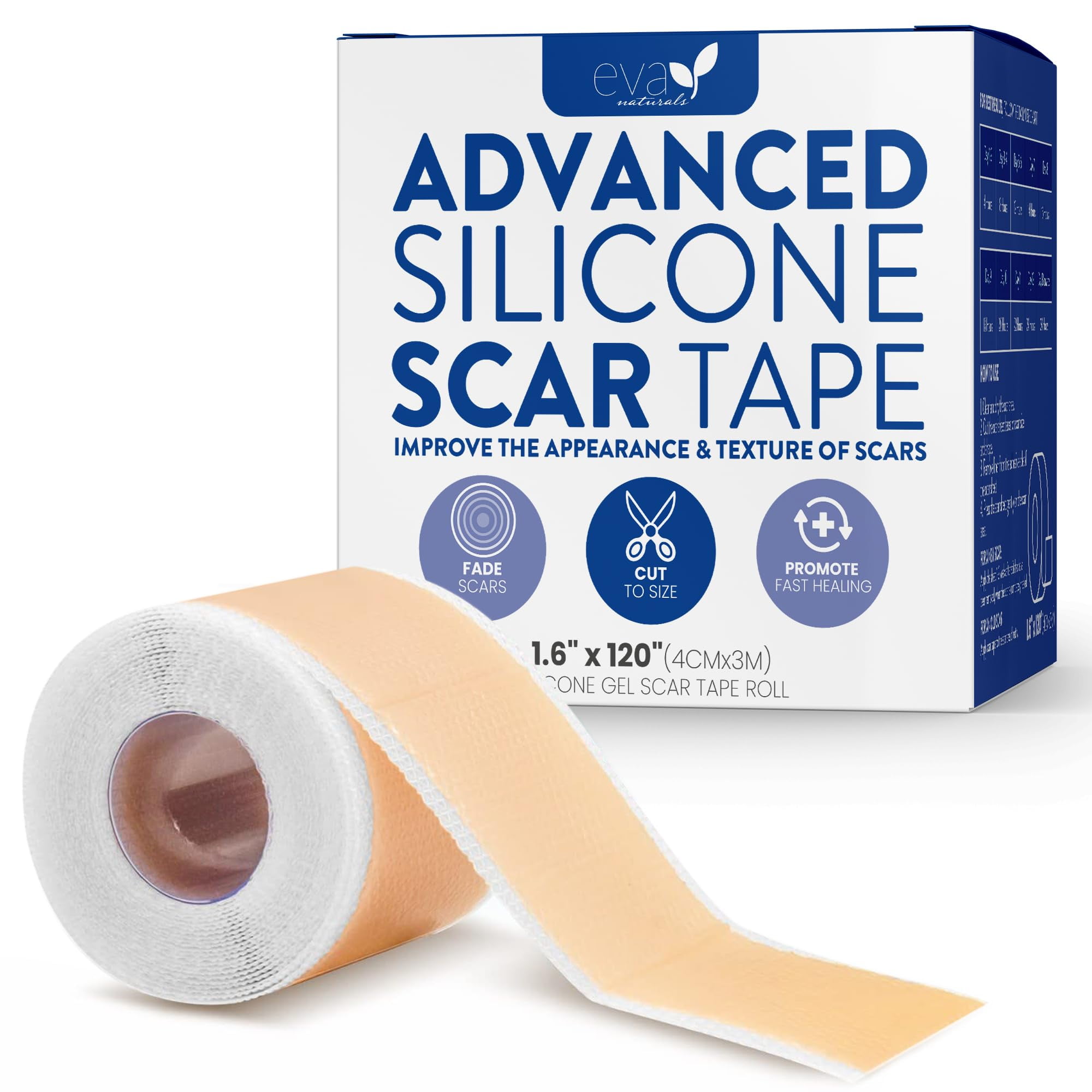 Professional Medical Silicone Scar CCF19 Treatment Tape | Reusable ...