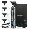 Professional Mens Hair Clippers Zero Gapped Cordless Hair Trimmer ...