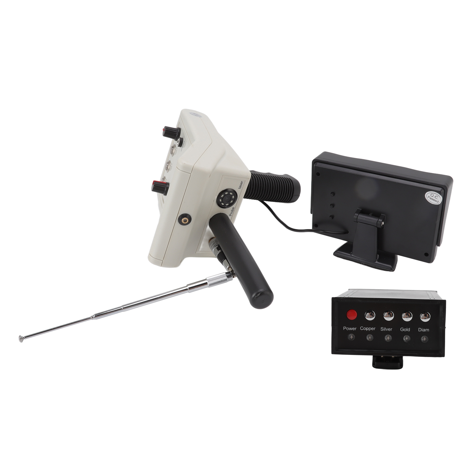 Professional Metal Finder With 15m Detection Depth 1000m Range ...