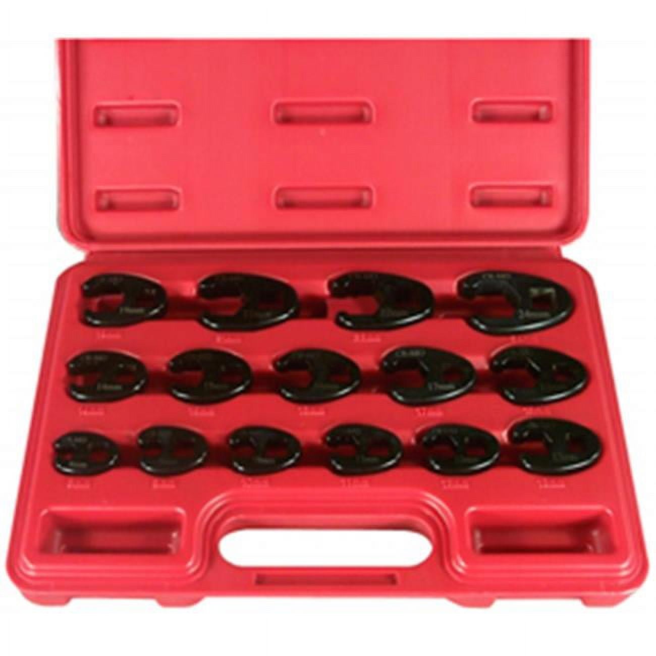 Professional Metric Crowfoot Wrench Set - Walmart.com