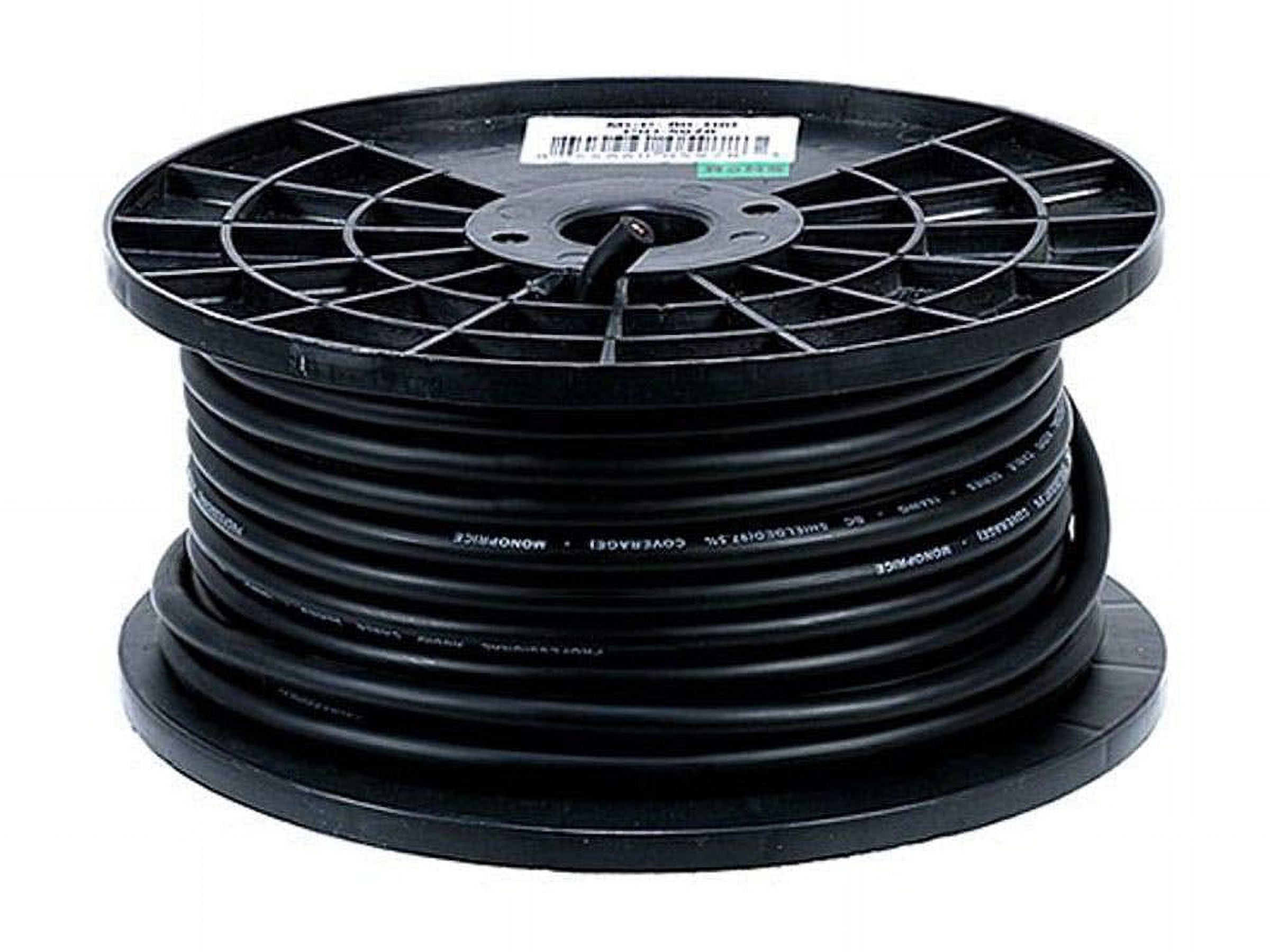 Professional Microphone Bulk 16AWG Cable Cord - 100 Feet- Black With ...