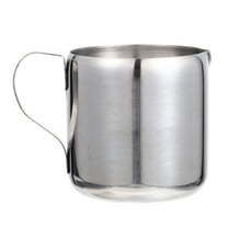 Zulay Kitchen Stainless Steel Metal Milk Frothing Pitcher, Latte Coffee ...