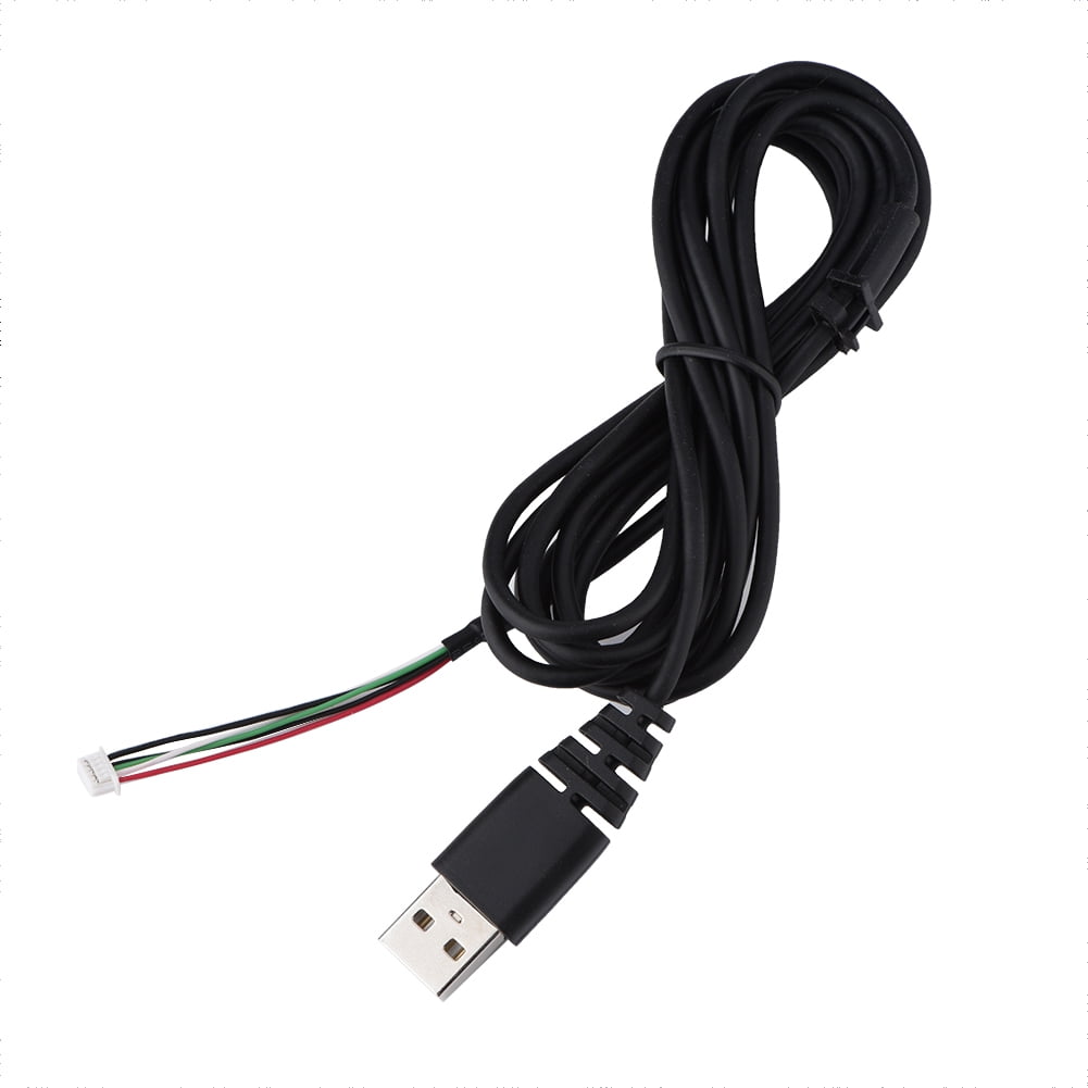 Professional Mouse Cable Replacement 2.19yd No Stuck Mouse USB Cable ...