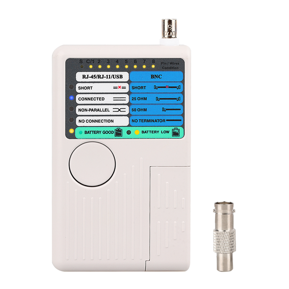 Professional Multi Function 4 In 1 Network Cable Tester RJ45/RJ11/USB ...