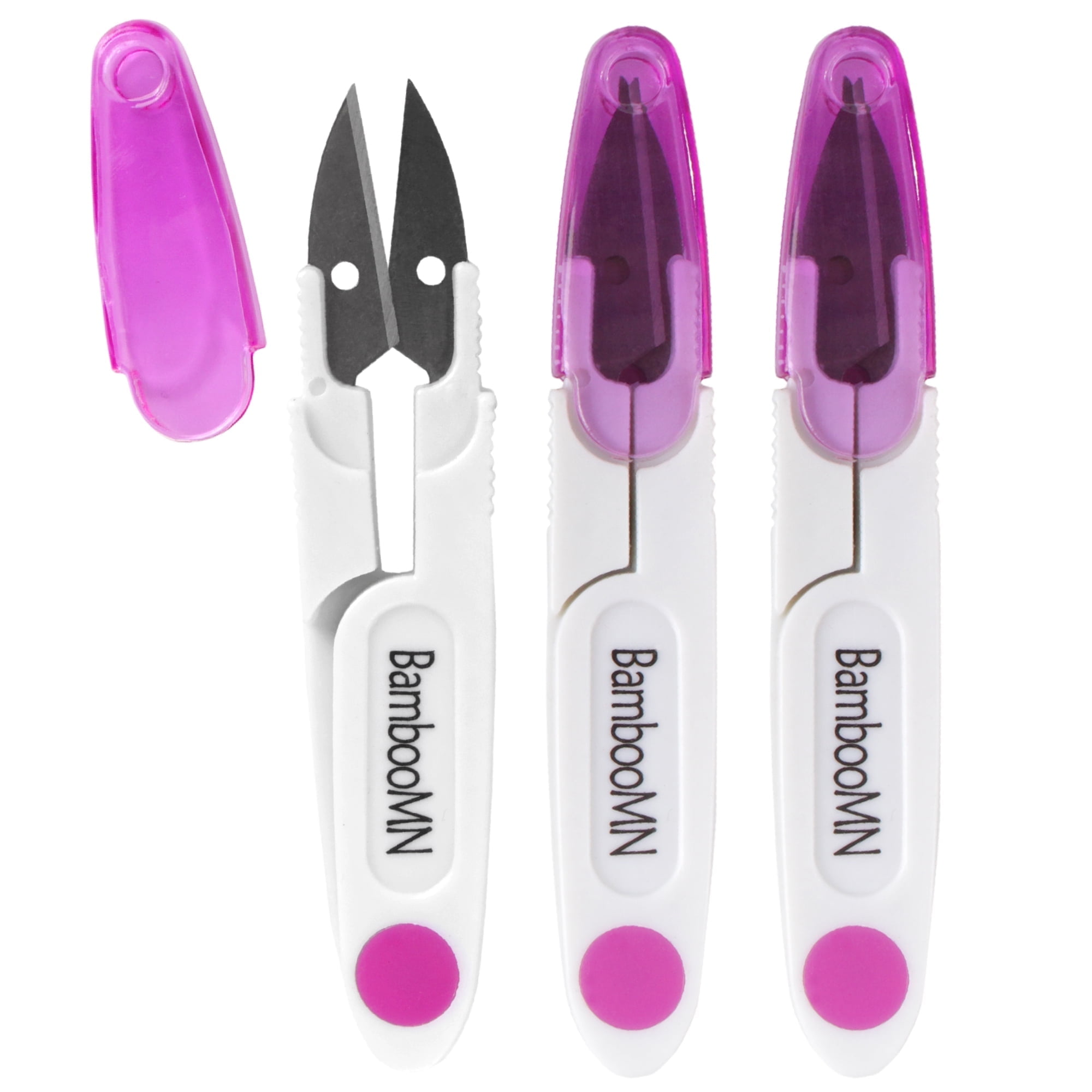 JubileeYarn Professional Multi-Purpose Thread Snips - Purple - 3 Pairs ...