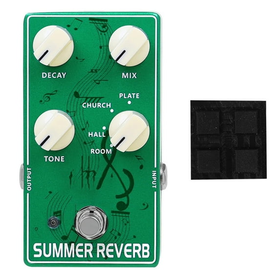 Professional Multiple Effects Guitar Pedal Adjustable Parameters Distortion Reverbs Delay ...