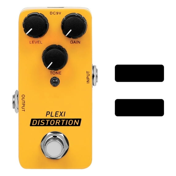 Professional Multiple Effects Guitar Pedal Adjustable Parameters Distortion Reverbs Delay ...