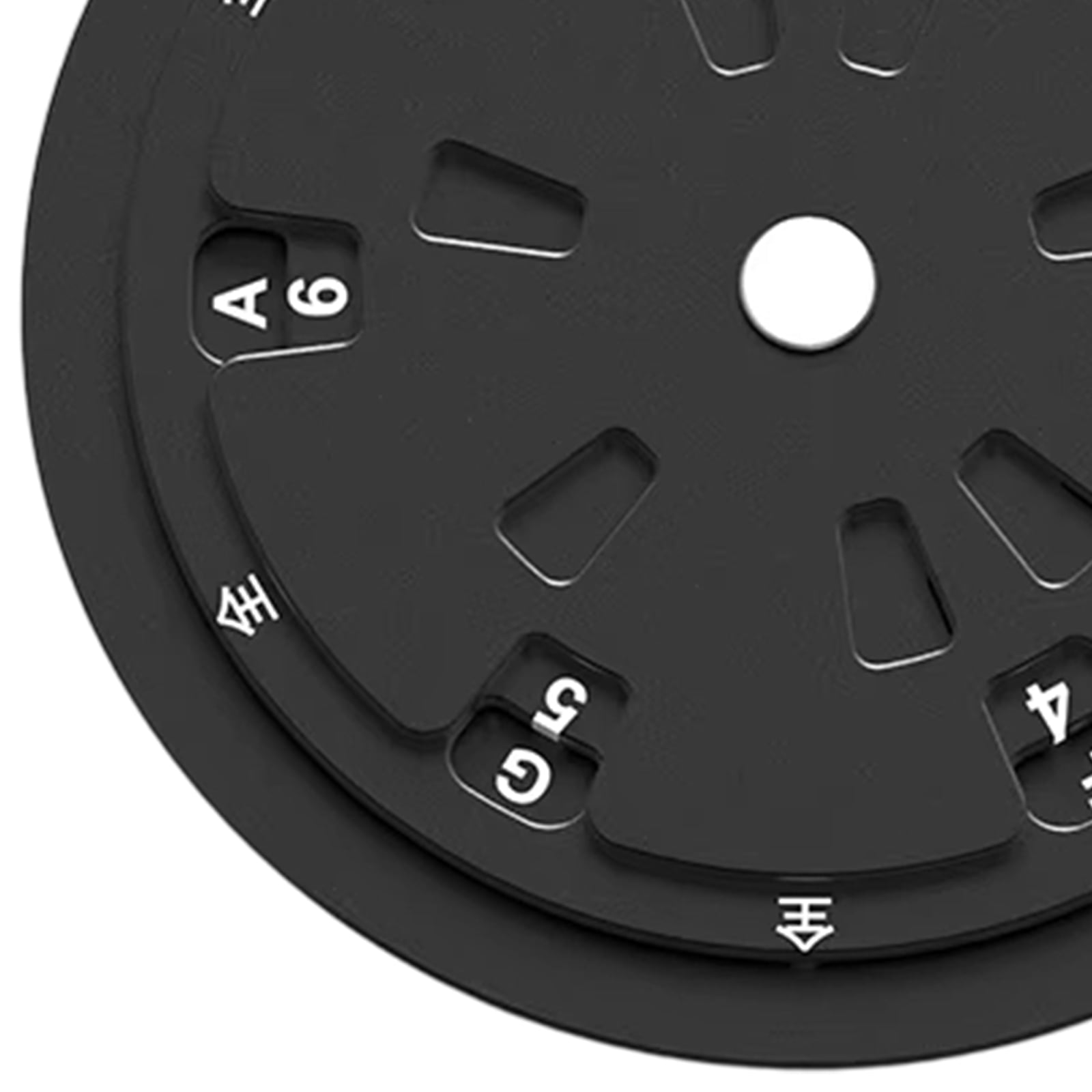 Professional Music Theory Tool Guitar Chord Wheel Aluminum Alloy ...