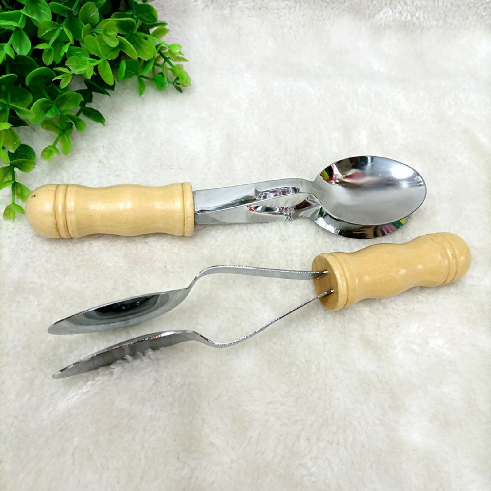 Professional Musical Spoons Set | Wooden Handle Metal Folk Percussion ...