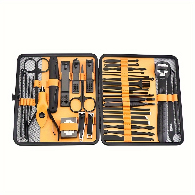 Professional Nail Clippers and Cuticle Nippers Set with Travel Case ...