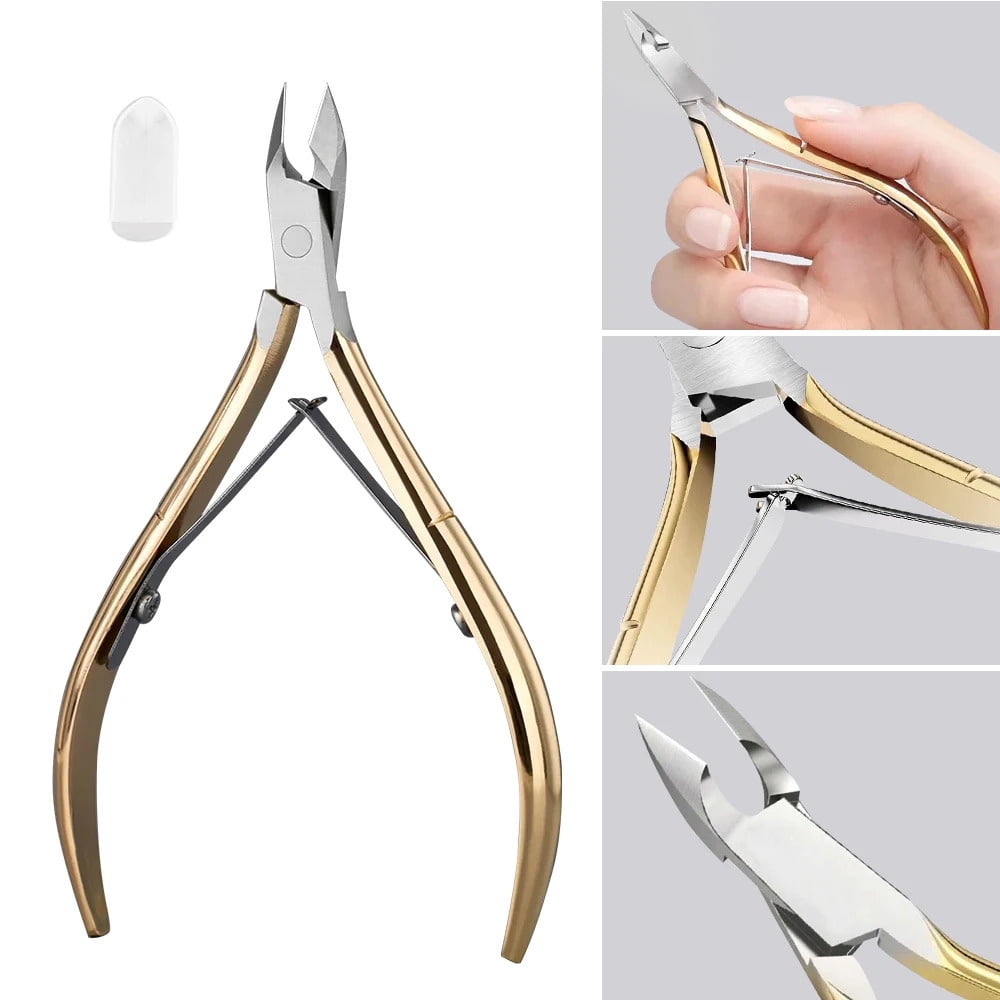 Professional Nail Cutter Nipper Scissors Stainless Steel Dead Skin ...