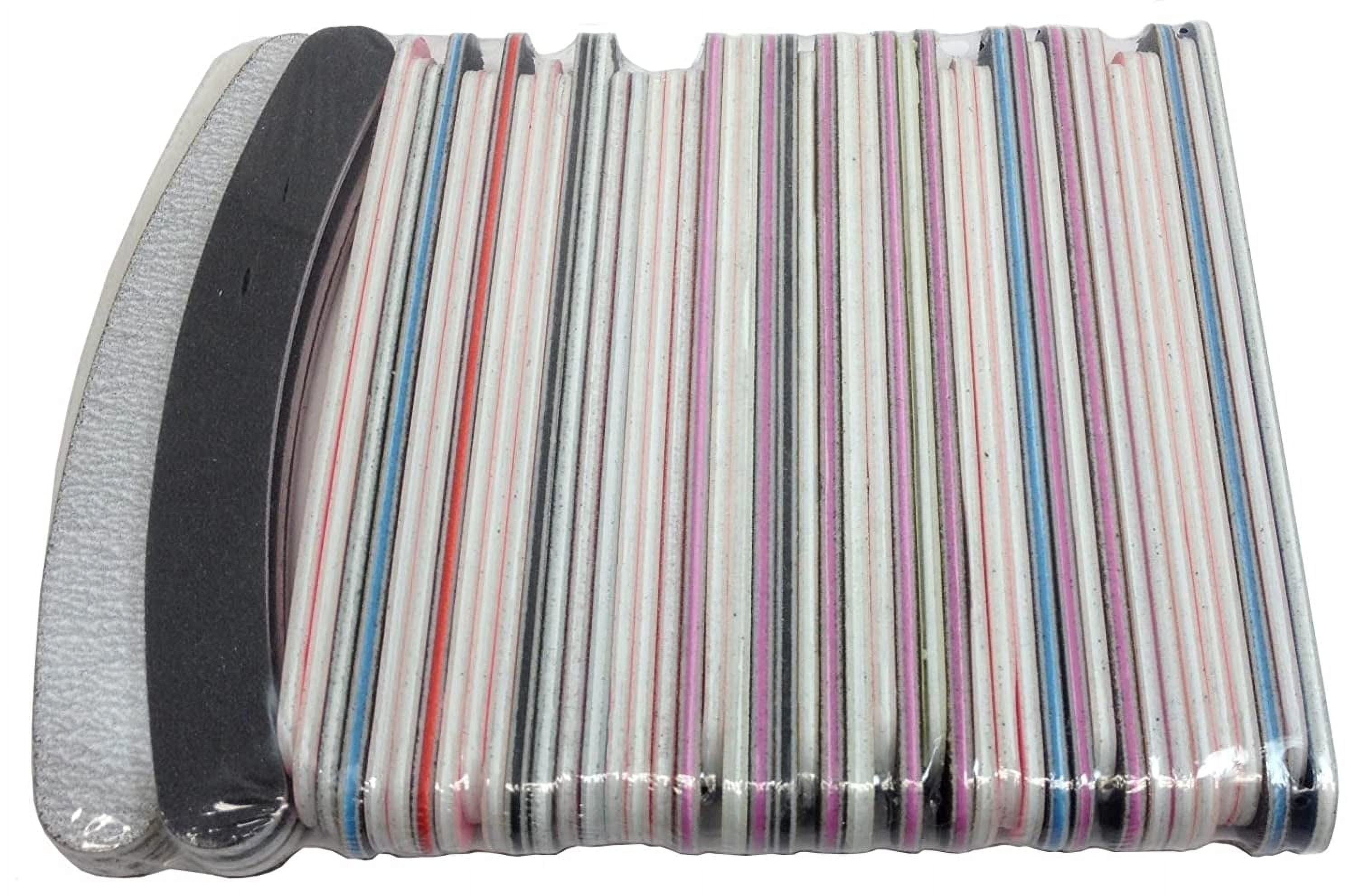 Professional Nail File Sampler, Emery Board, Variety Bundle, Mixed Grit ...