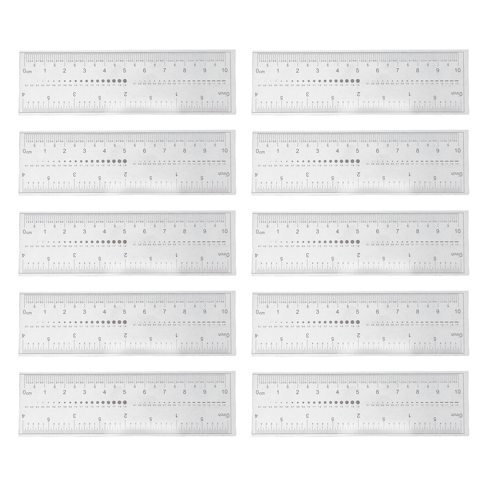 Professional Nail Measurement Ruler, Bendable PVC Tape For Curved Nails ...