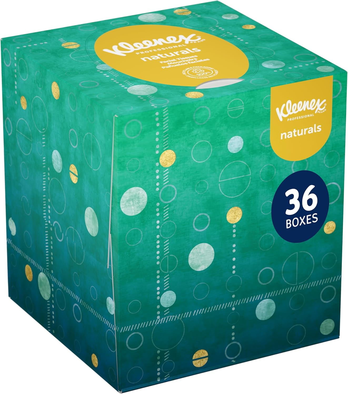 Professional Naturals Facial Tissue with Plastic-Free Eco Packaging ...