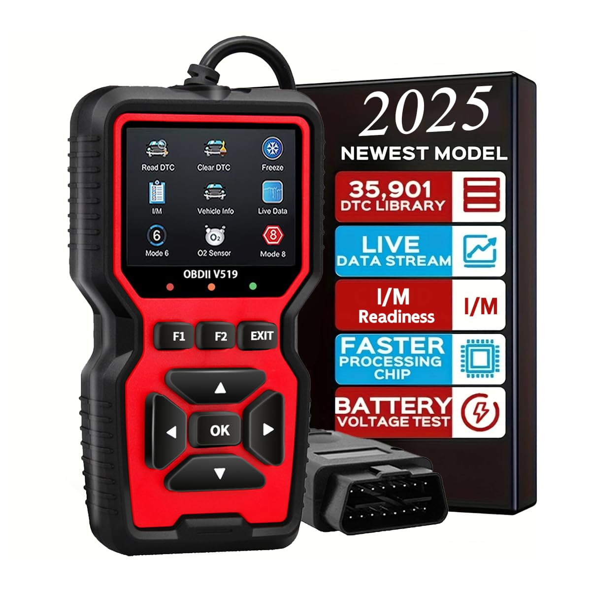 Professional OBD2 Diagnostic Scanner Tool - Engine Check Light Code ...