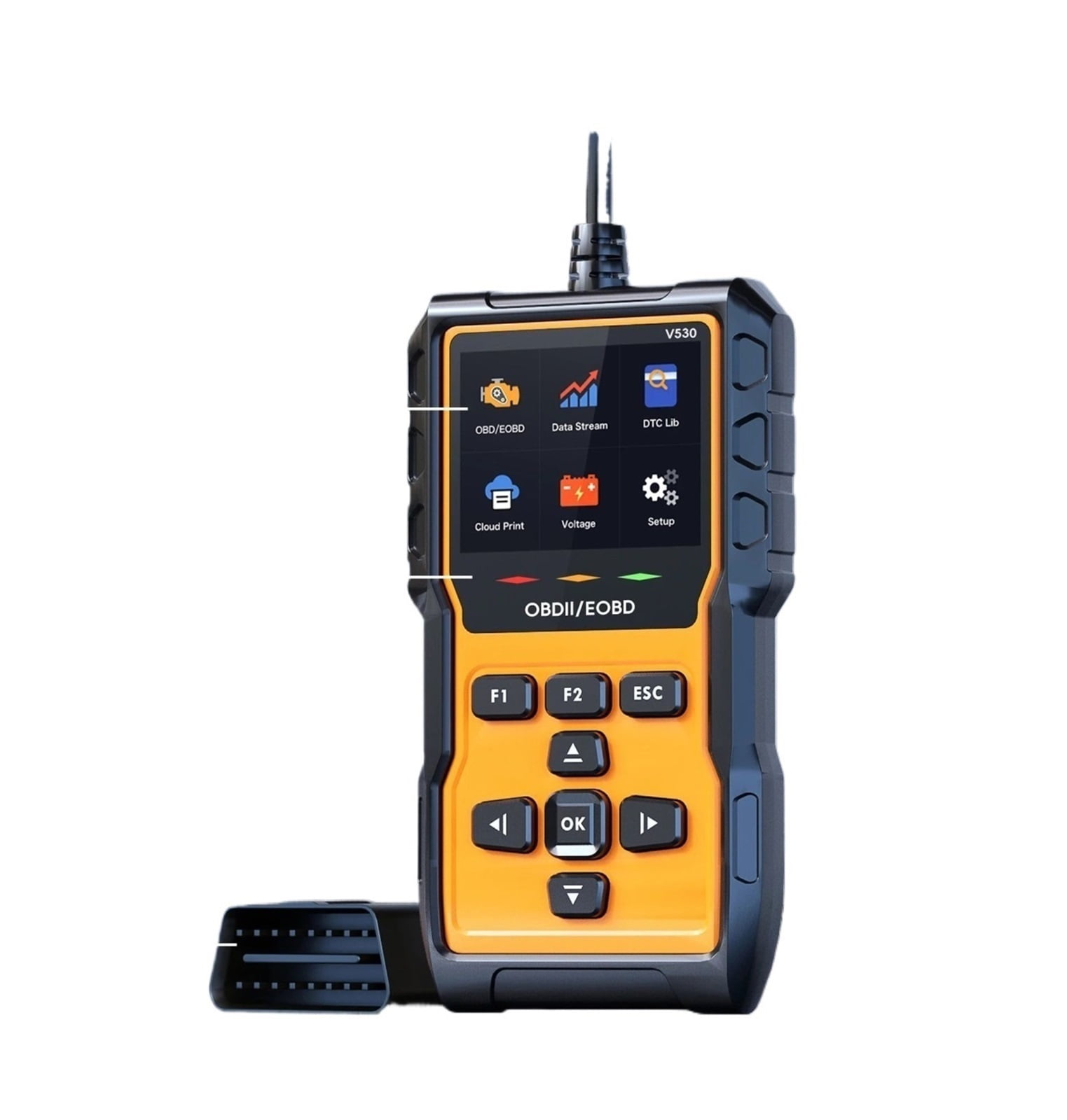 Professional OBD2 Scanner Diagnostic Tool, Enhanced Check En OBD2 ...
