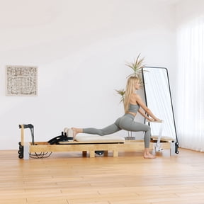 Ngardk Foldable Reformer Pilates Machine Foam, Adjustable Equipment for ...