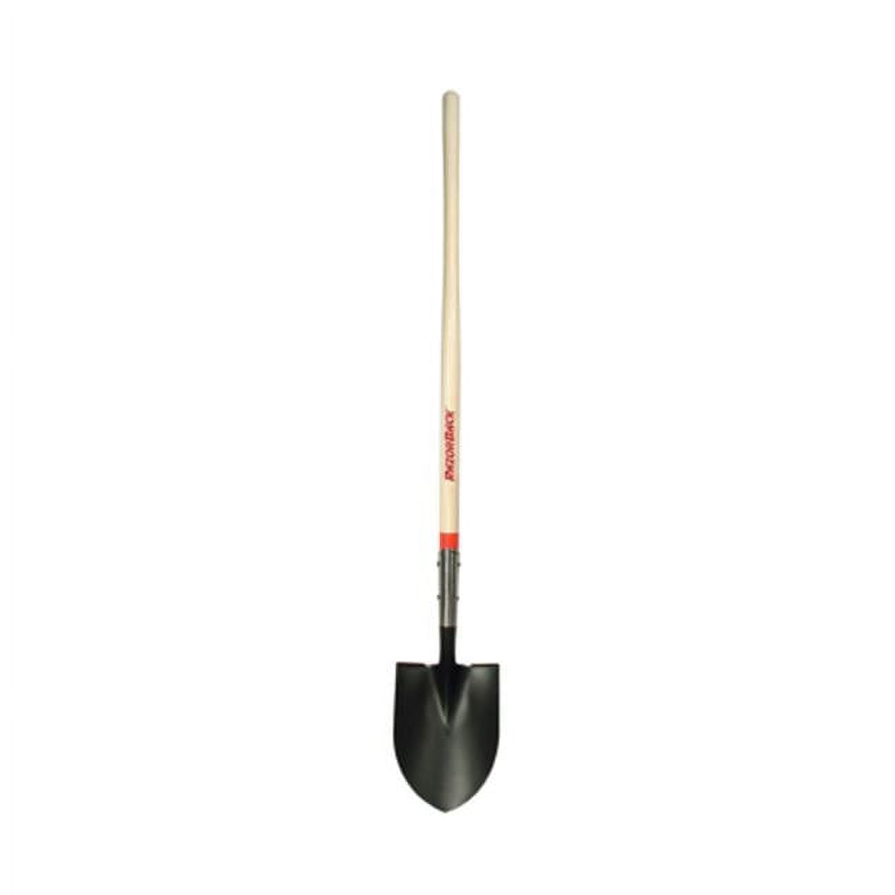 Professional Open-Back Round Point Shovel - Walmart.com