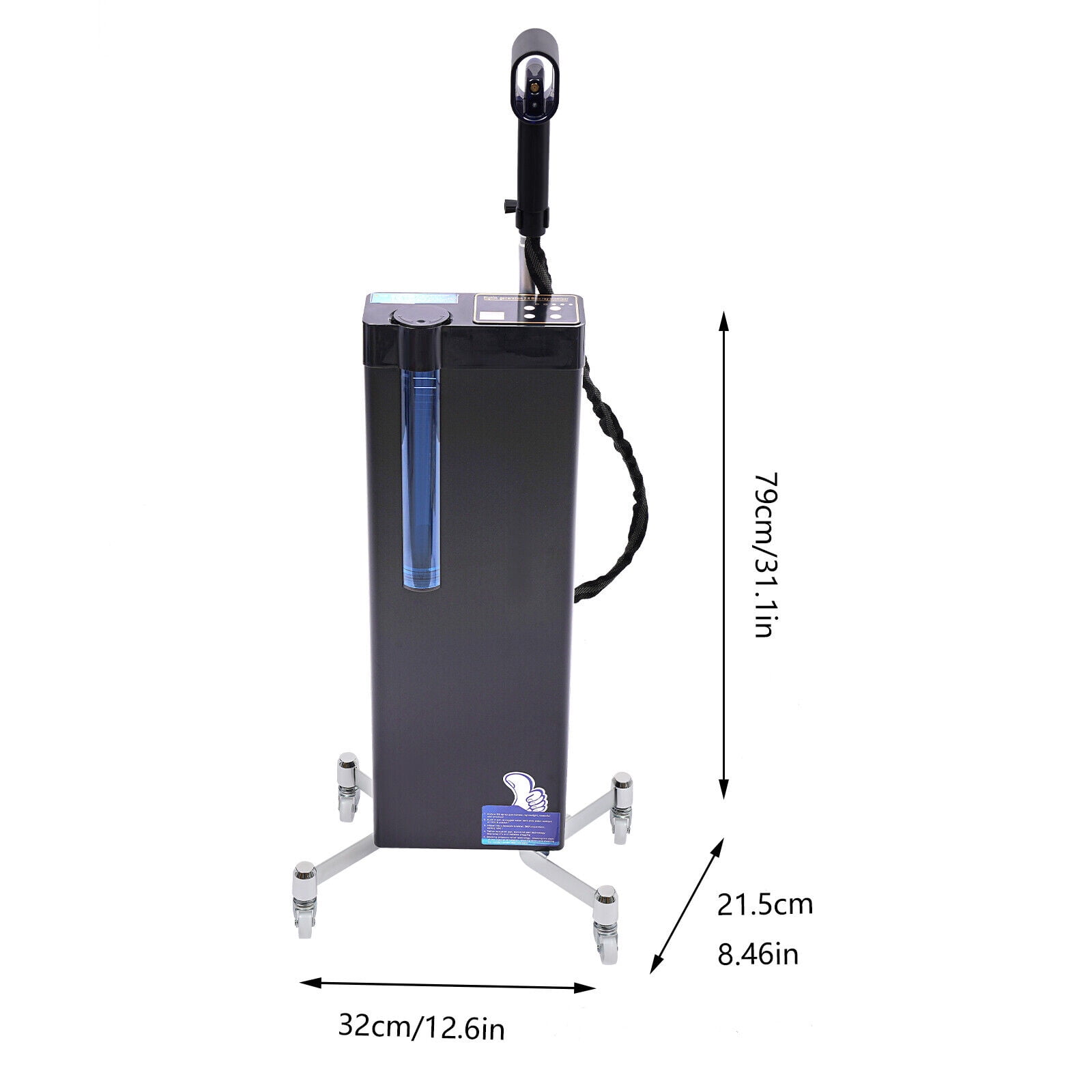 Professional Ozone Micro-Mist Nano Hair Steamer SPA Treat Hair for Hair ...