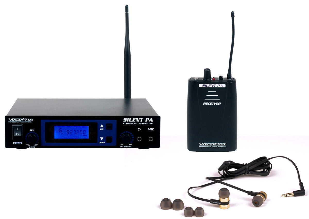 Professional PLL Wireless In-Ear Monitor Package with Stationary ...
