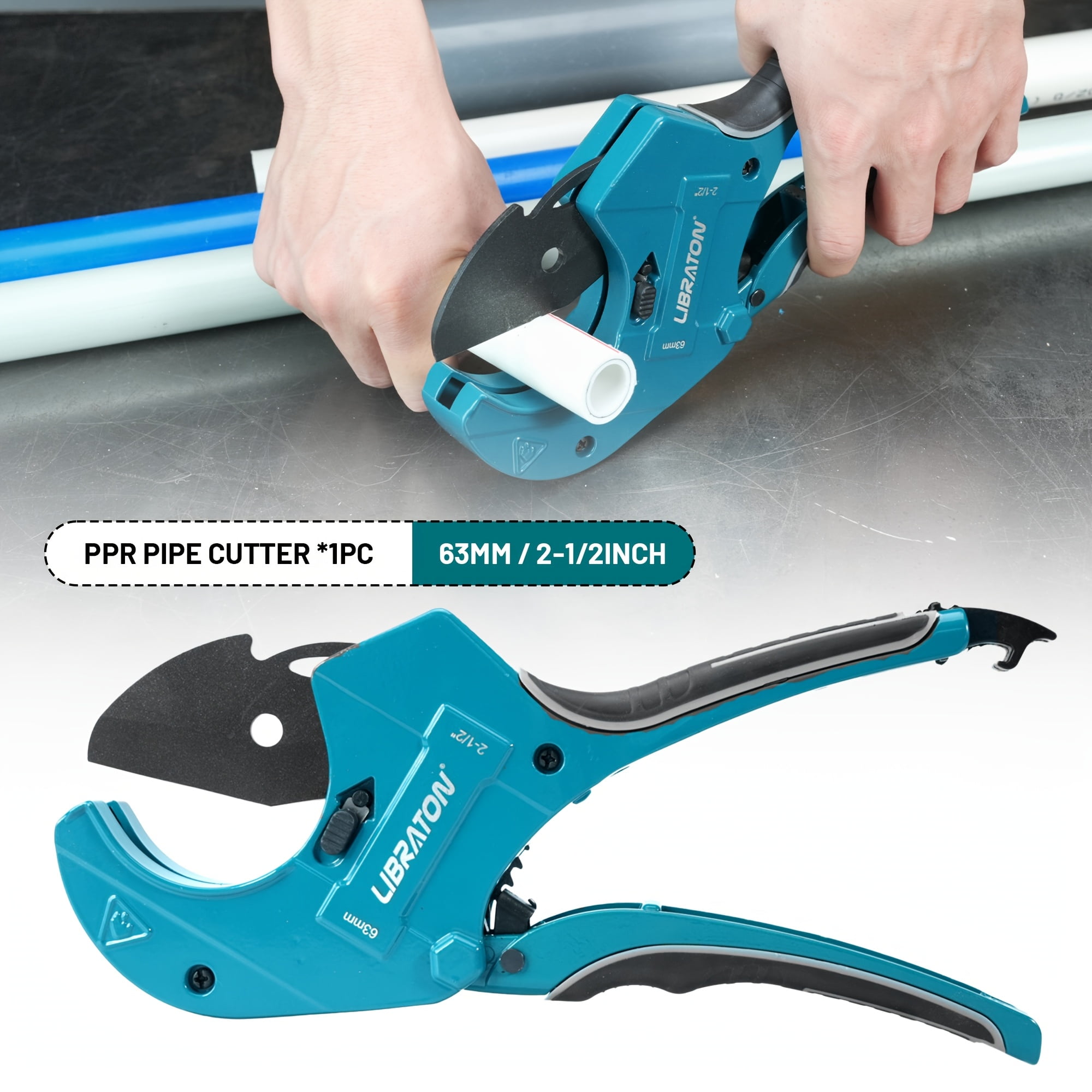 [Professional PVC Pipe Cutter] Professional Heavy-Duty PVC Pipe Cutter ...