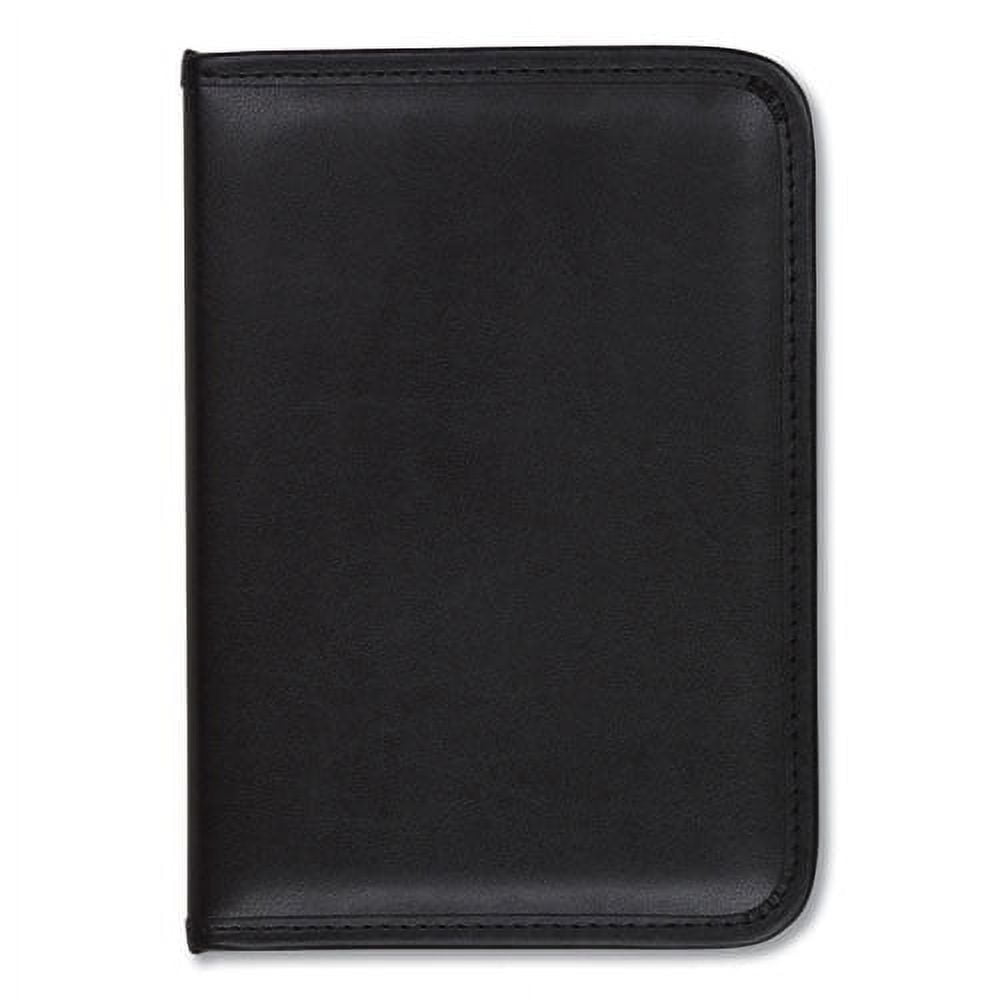 Professional Padfolio, 3/4w X 9 1/4h, Open Style, Black | Bundle of 5 ...