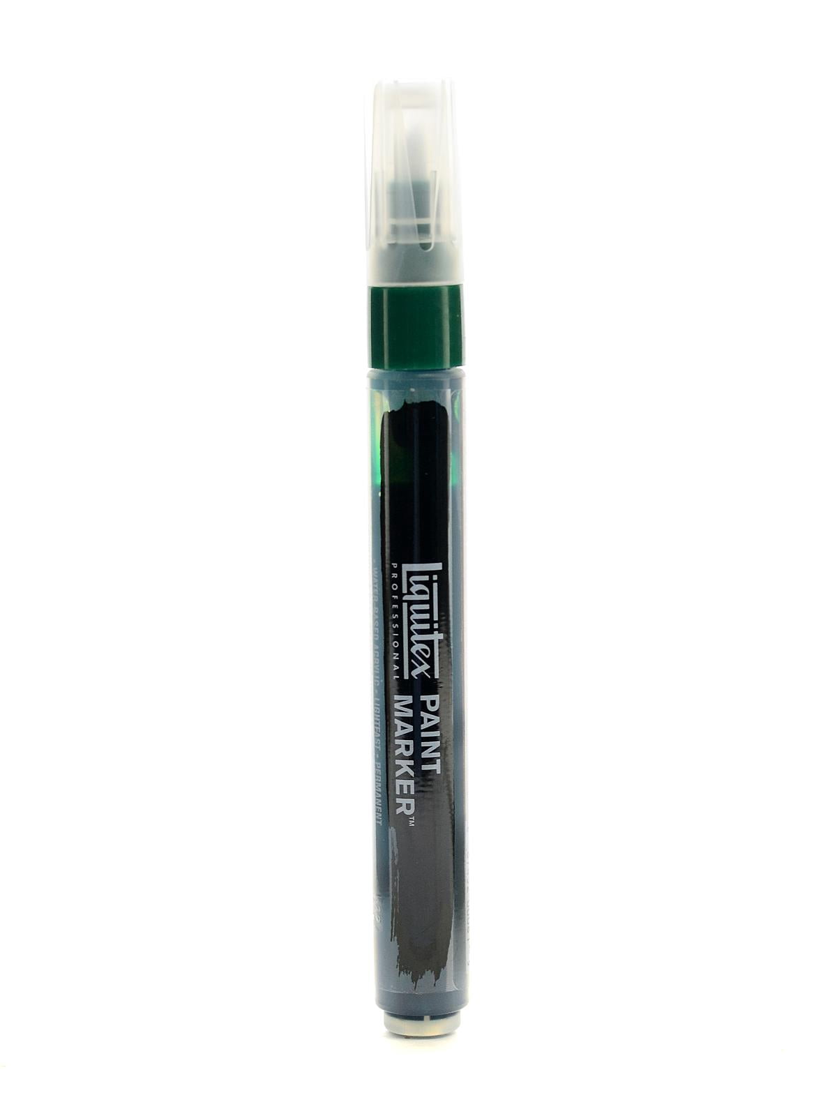 Professional Paint Markers phthalocyanine green (blue shade), fine 2 mm ...