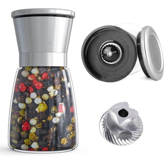 Professional Pepper Grinder - with Germany Hardened Carbon Steel ...